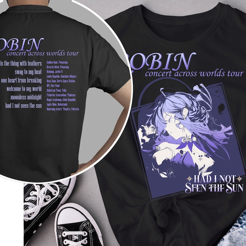 Robin Concert Tshirt - Etsy