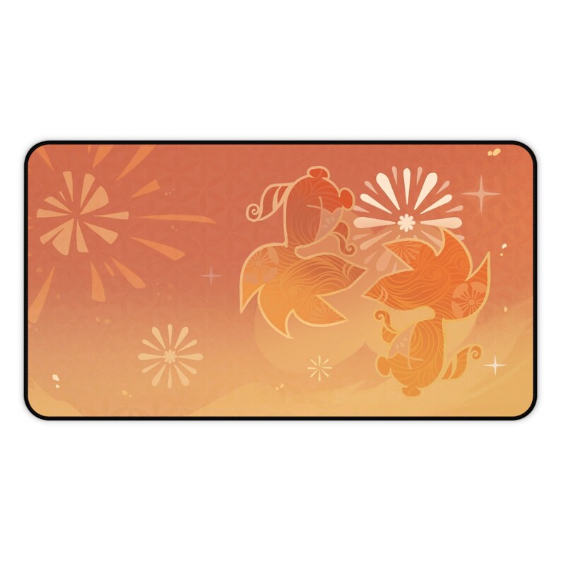 Yoimiya Naganohara Namecard Desk Mat | Subtle Kawaii Gaming Mouse Pad ...