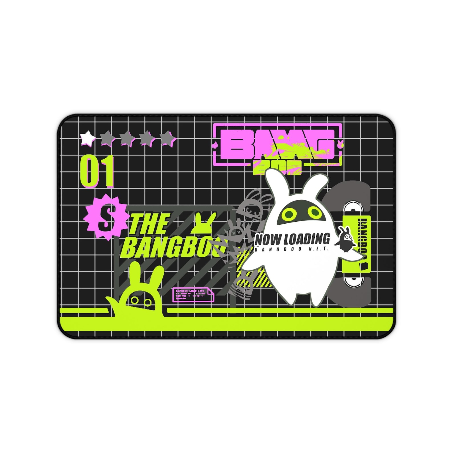 Bangboo Zenless Zone Zero ZZZ Game Trendy Aesthetic Desk Mat Retro ...