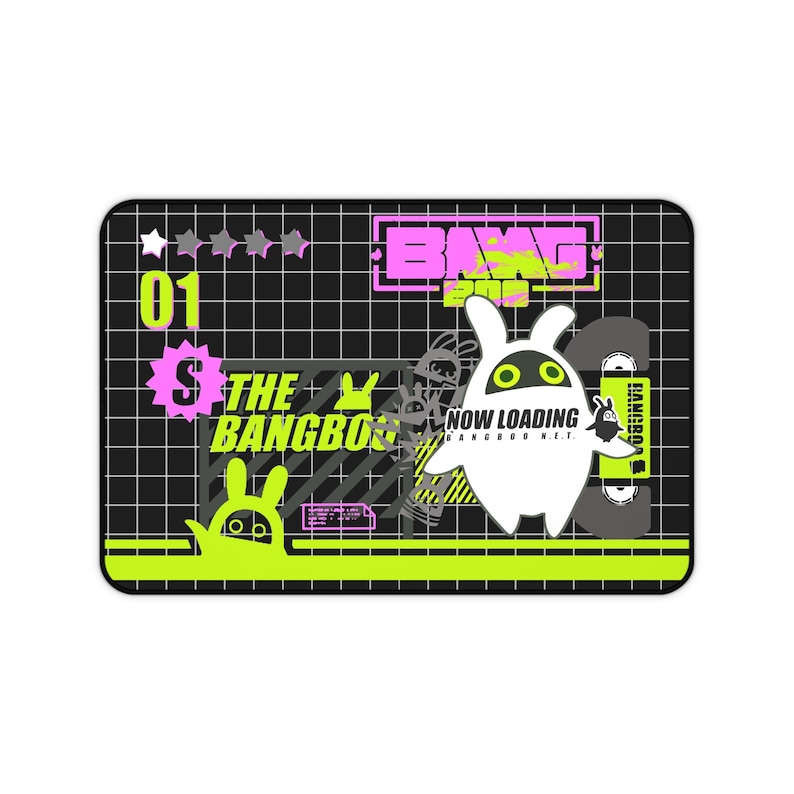Bangboo Zenless Zone Zero ZZZ Game Trendy Aesthetic Desk Mat Retro ...