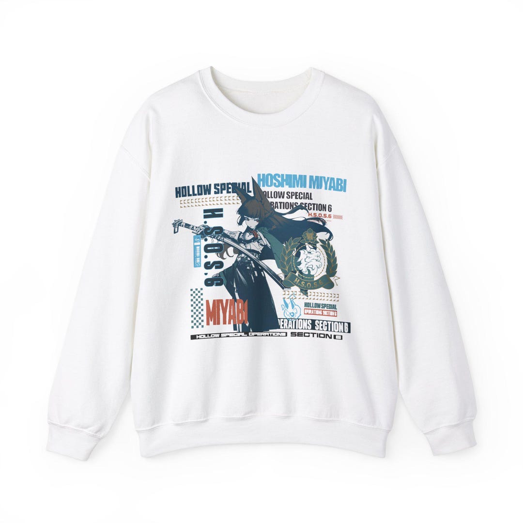 Hoshimi Miyabi Zenless Zone Zero Stylish Streetwear Gamer Retro Graphic ...