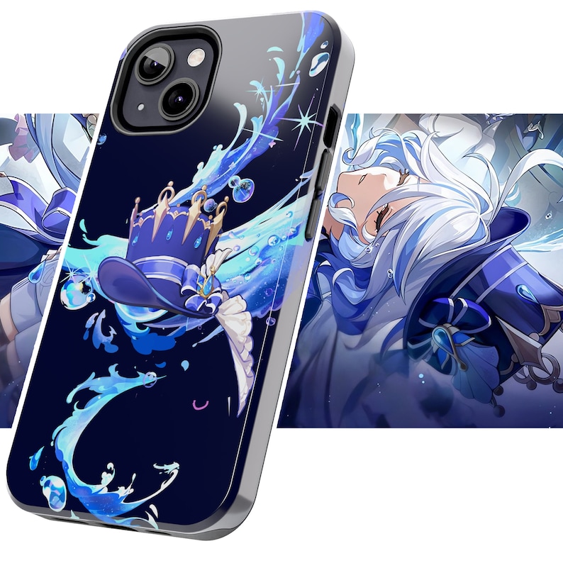 Furina Hat Aesthetic Genshin Impact Tough Phone Case iPhone 7, 8, X, 11 ...
