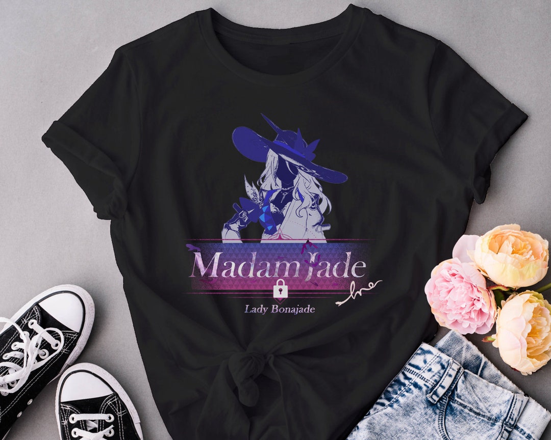 Jade Lady Bonajade Vintage Honkai Star Rail Manga Graphic | Graphic Tee ...