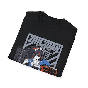 Zhu Yuan Zenless Zone Zero Stylish Streetwear Graphic Tee | ZZZ ...