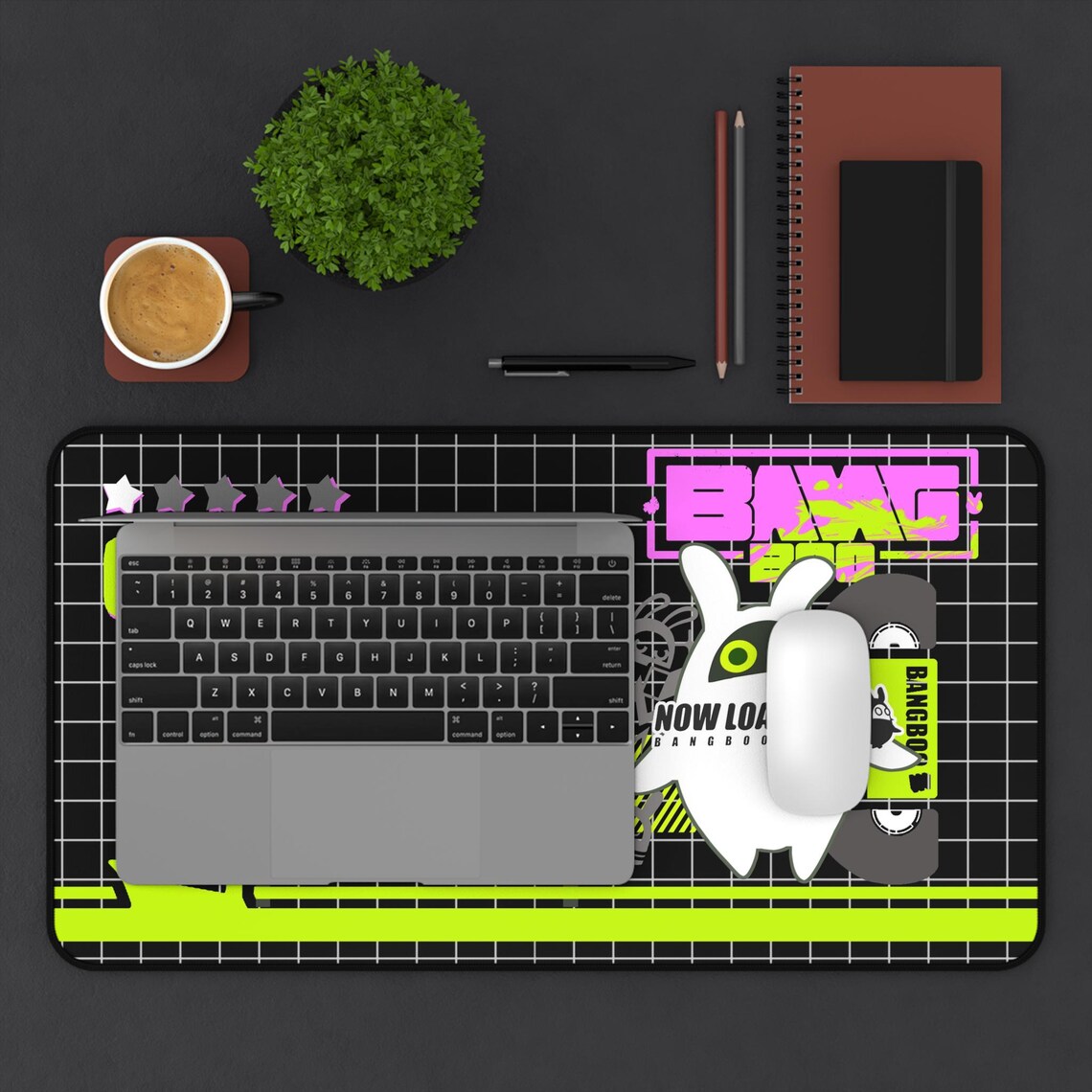 Bangboo Zenless Zone Zero ZZZ Game Trendy Aesthetic Desk Mat | Retro ...