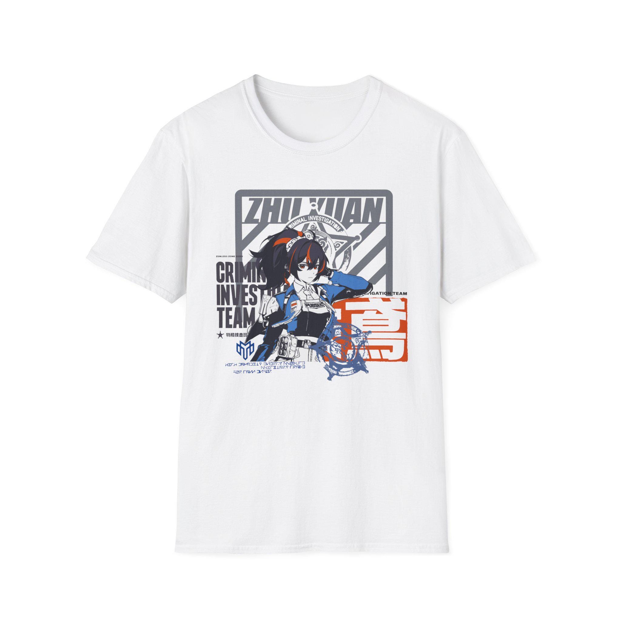 Zhu Yuan Zenless Zone Zero Stylish Streetwear Graphic Tee | ZZZ ...