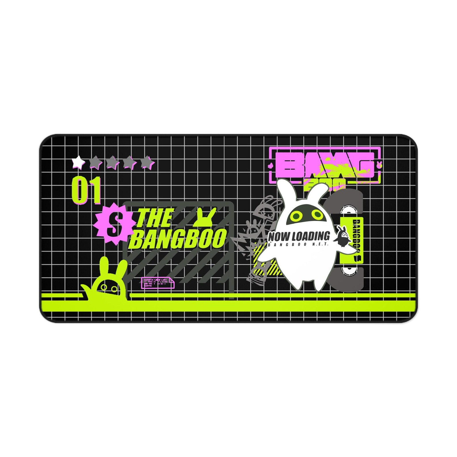 Bangboo Zenless Zone Zero ZZZ Game Trendy Aesthetic Desk Mat | Retro ...
