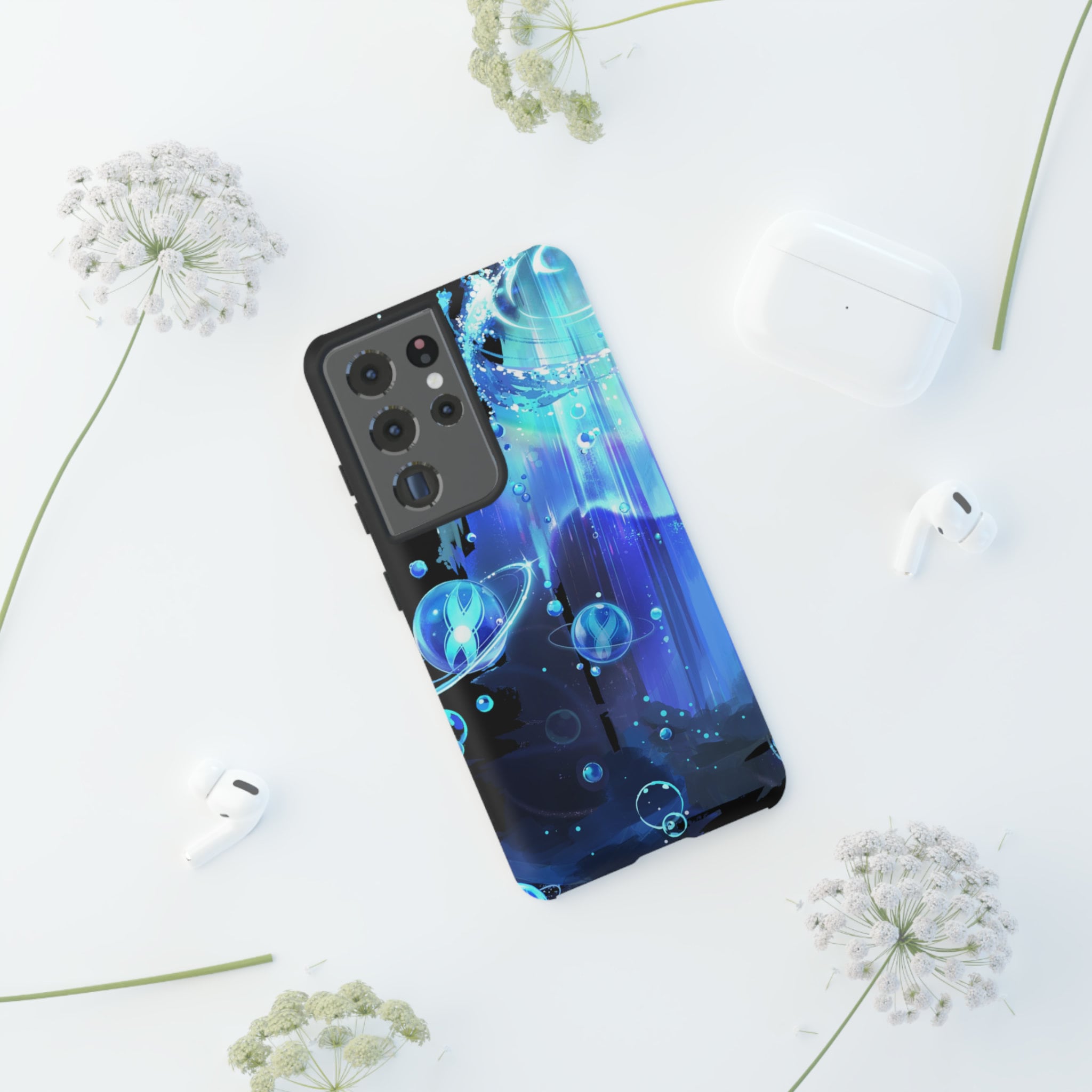 Neuvillette Splash Art Aesthetic Themed Genshin Impact Tough Case ...