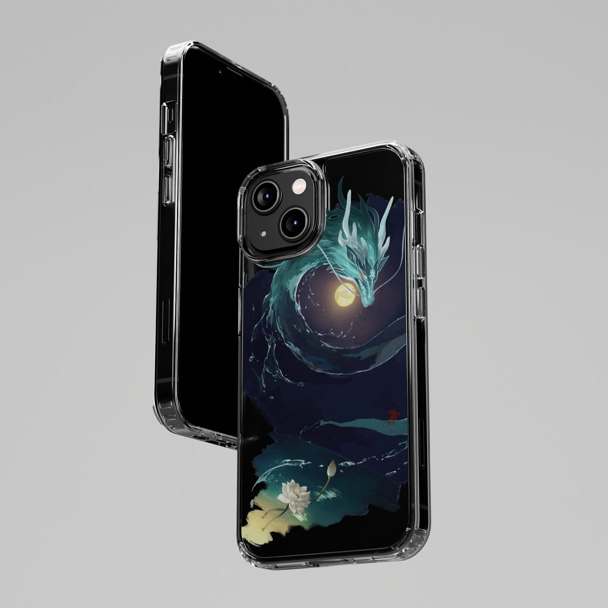Dan Heng Imbibitor Lunae Honkai Star Rail Clear Phone Case Transparent ...