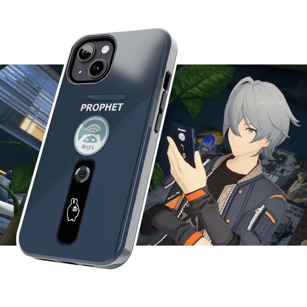 Fanmade Wise Male Proxy MC Zenless Zone Zero ZZZ Game Retro Tough Phone ...