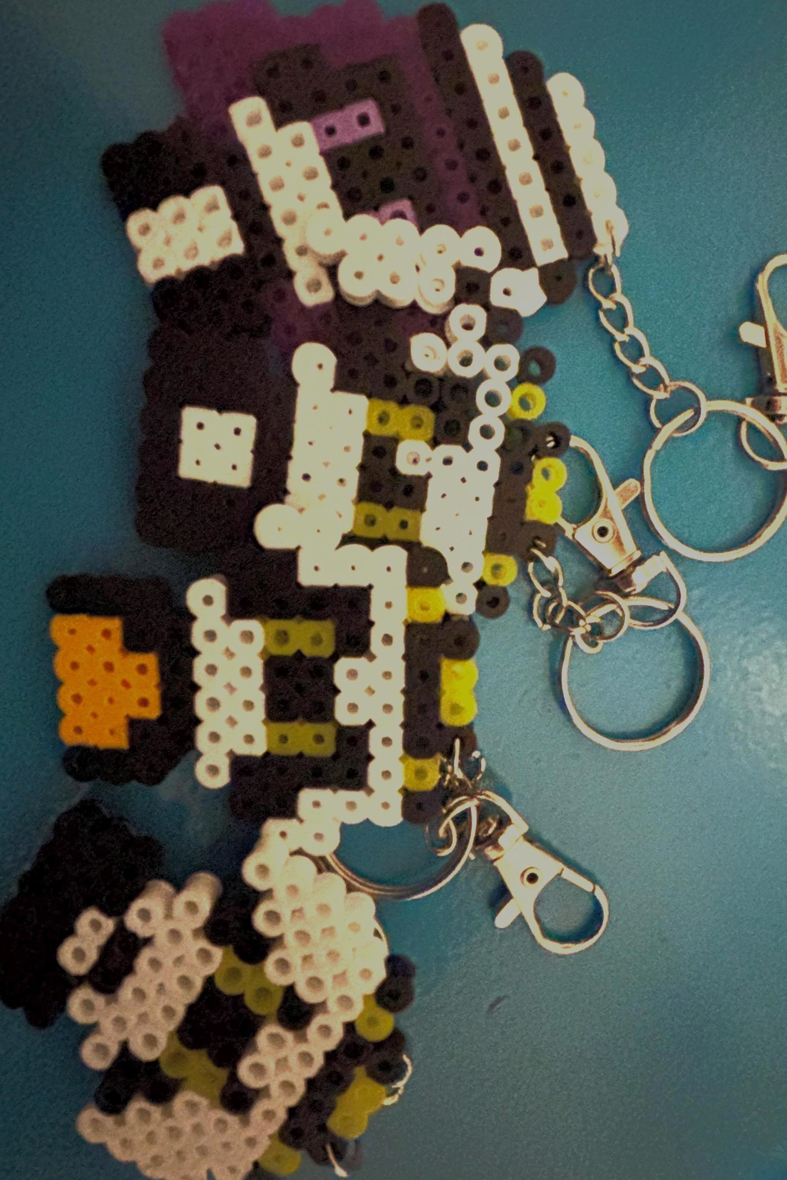 Murder Drones Perler Bead Keychains - Etsy