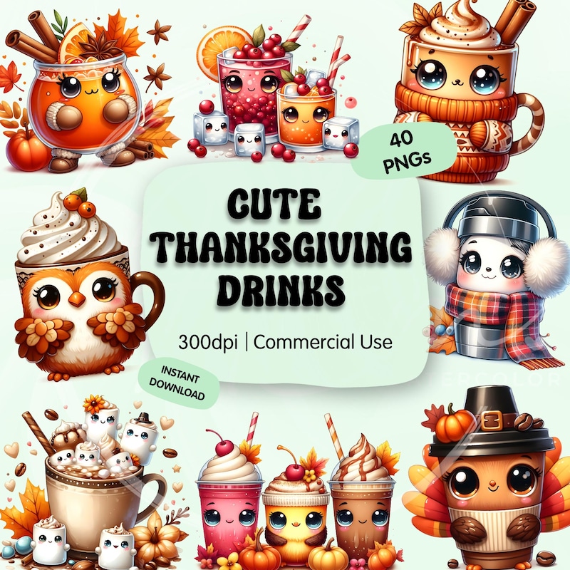 Hot Cocoa Clipart - Etsy