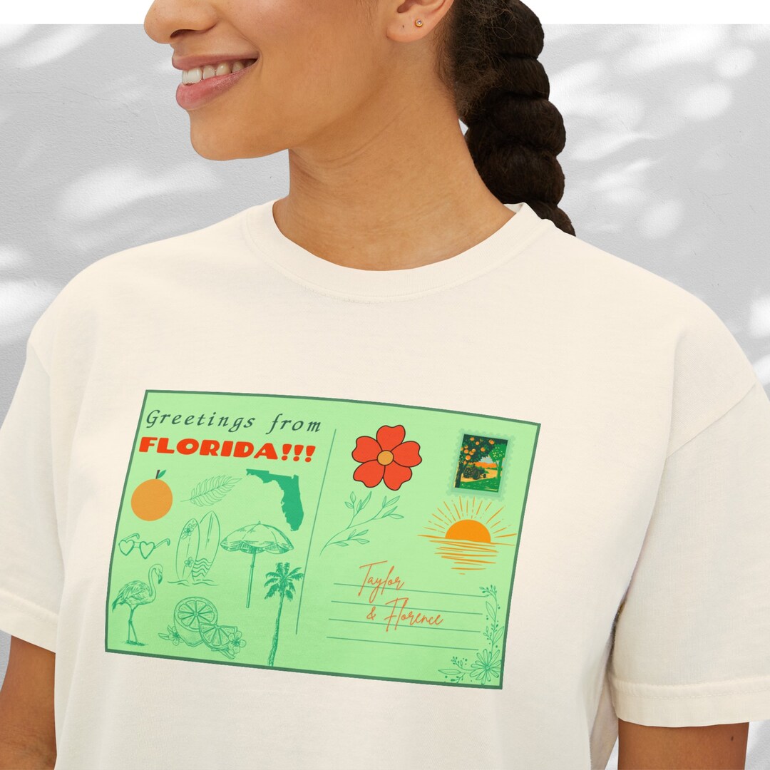 Taylor Swift Swiftie TTPD Florida Comfort Colors Oversized Shirt - Etsy