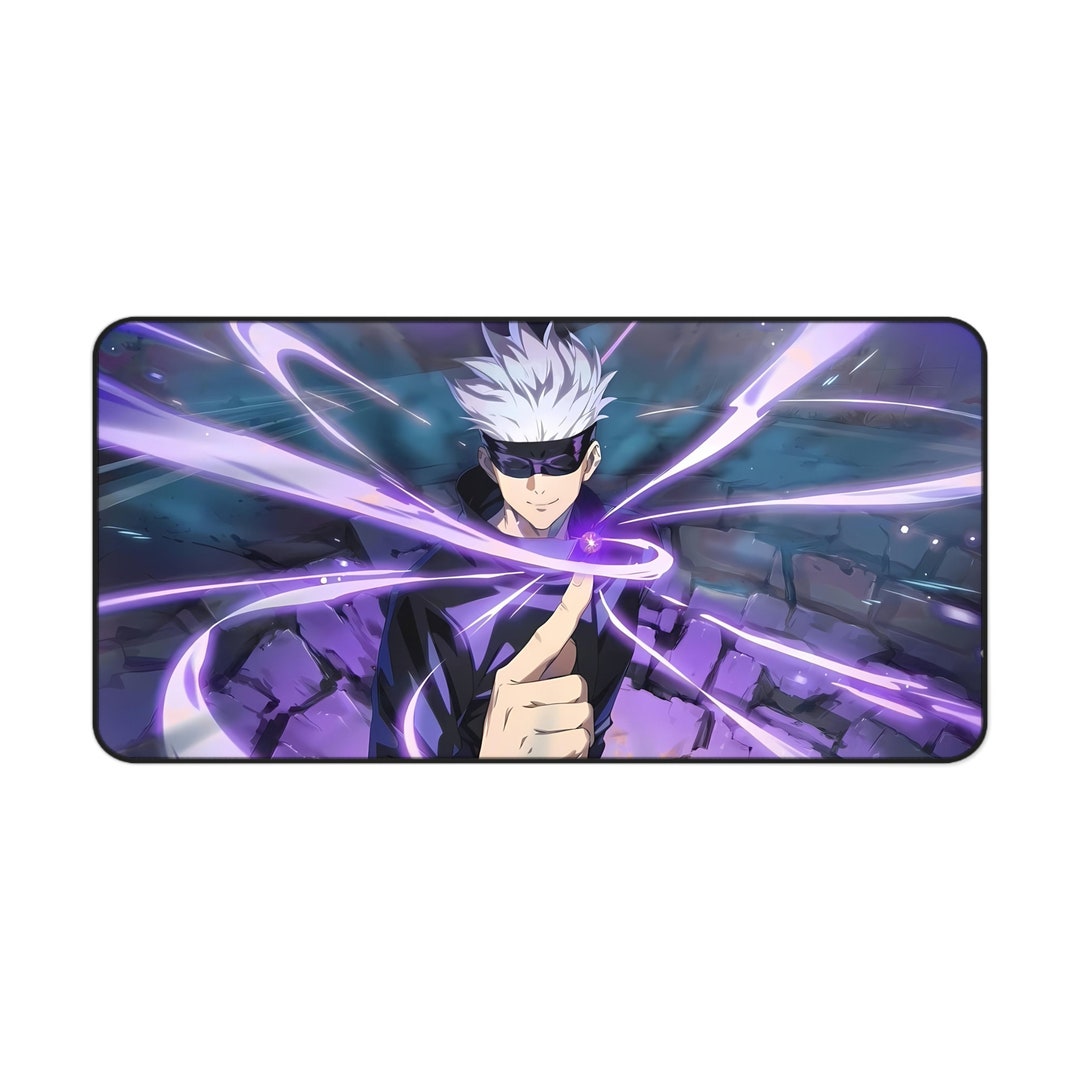 Jujutsu Kaisen Mouse Pad, Anime Desk Mat, Large Gojo PC Setup ...