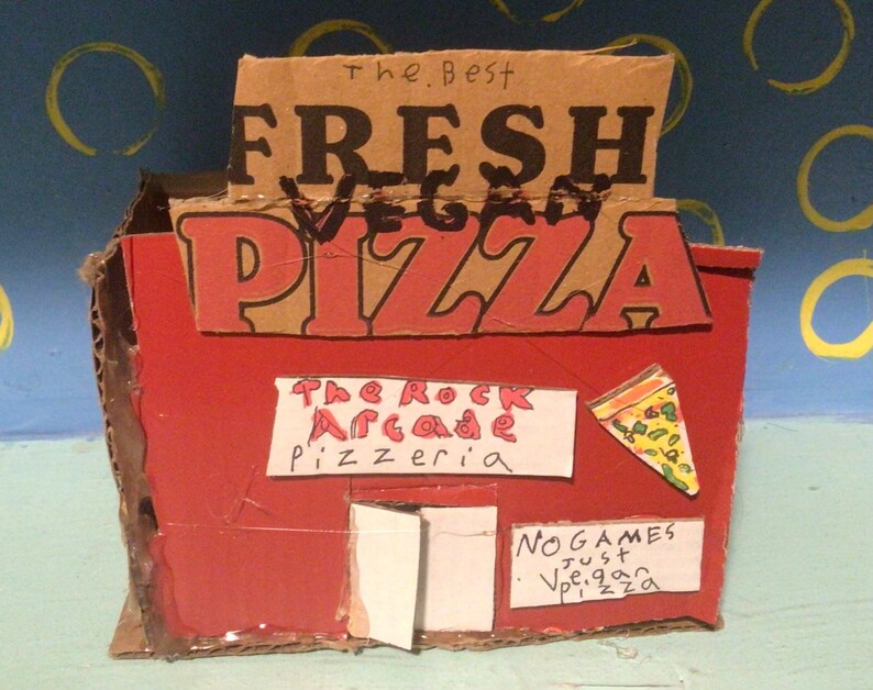 Customize Your Own Handmade Cardboard Decoration Miniature Recycled ...