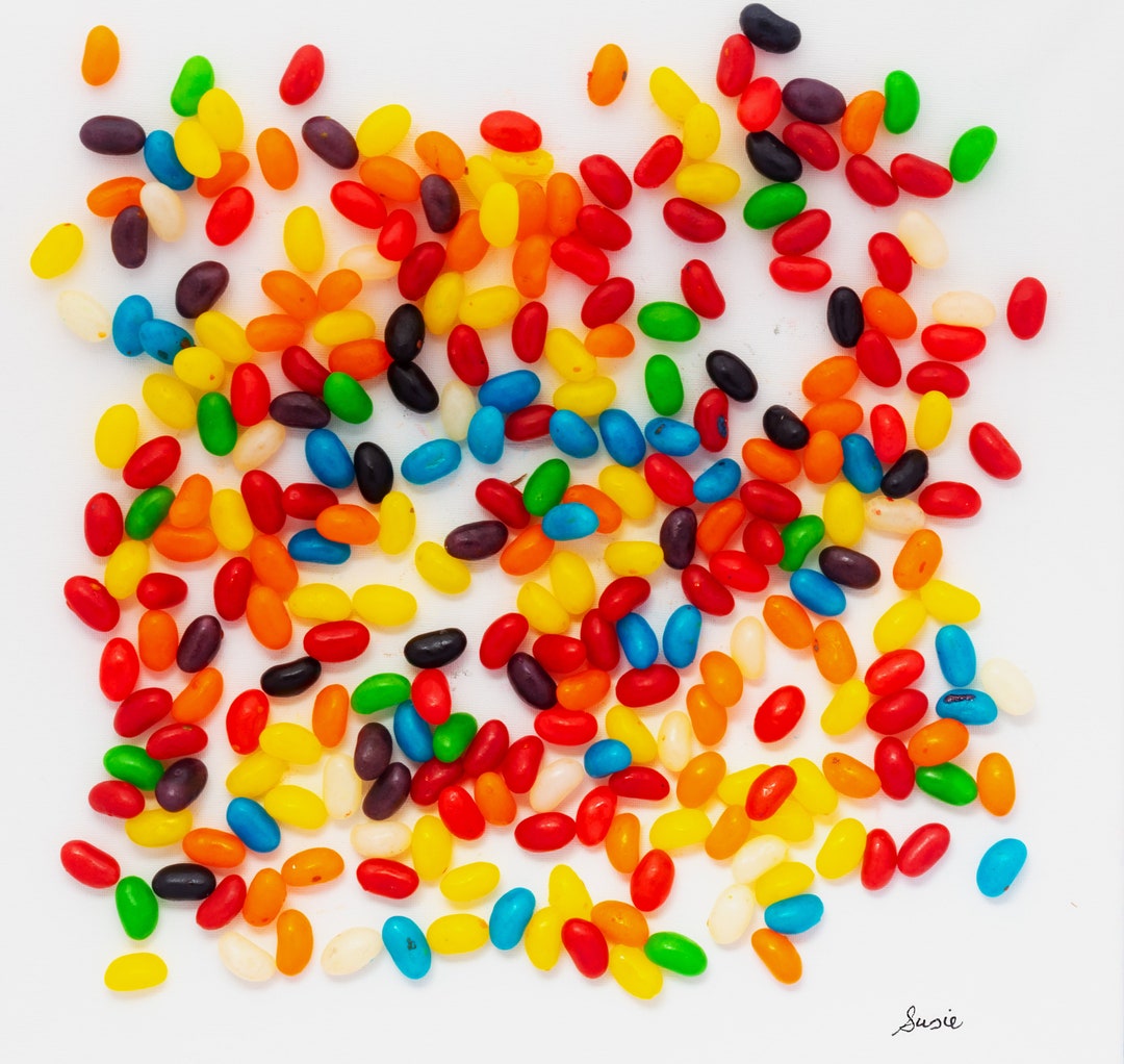 Jelly Bean Riot Candied Jelly Beans Caught on Digital Film - Etsy