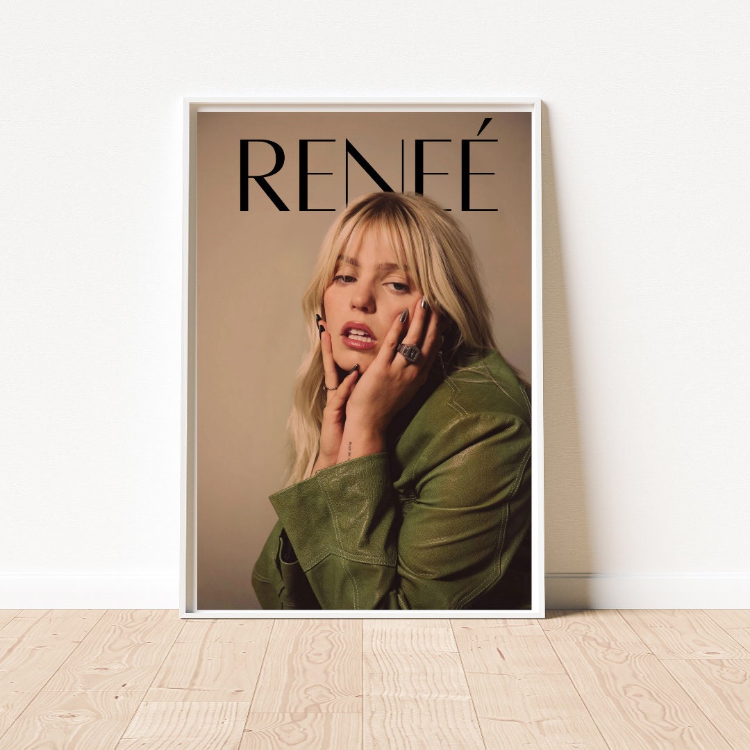 Renee Rapp Poster, Music Wall Art, Renee Rapp Snow Angel Print, Minimal ...