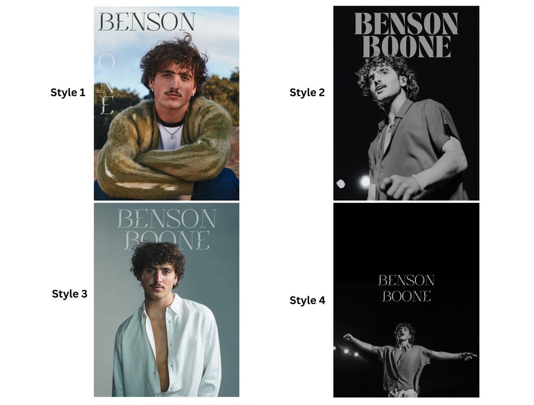 Benson Boone Poster, Benson Boone Posters, Fireworks & Rollerblades ...