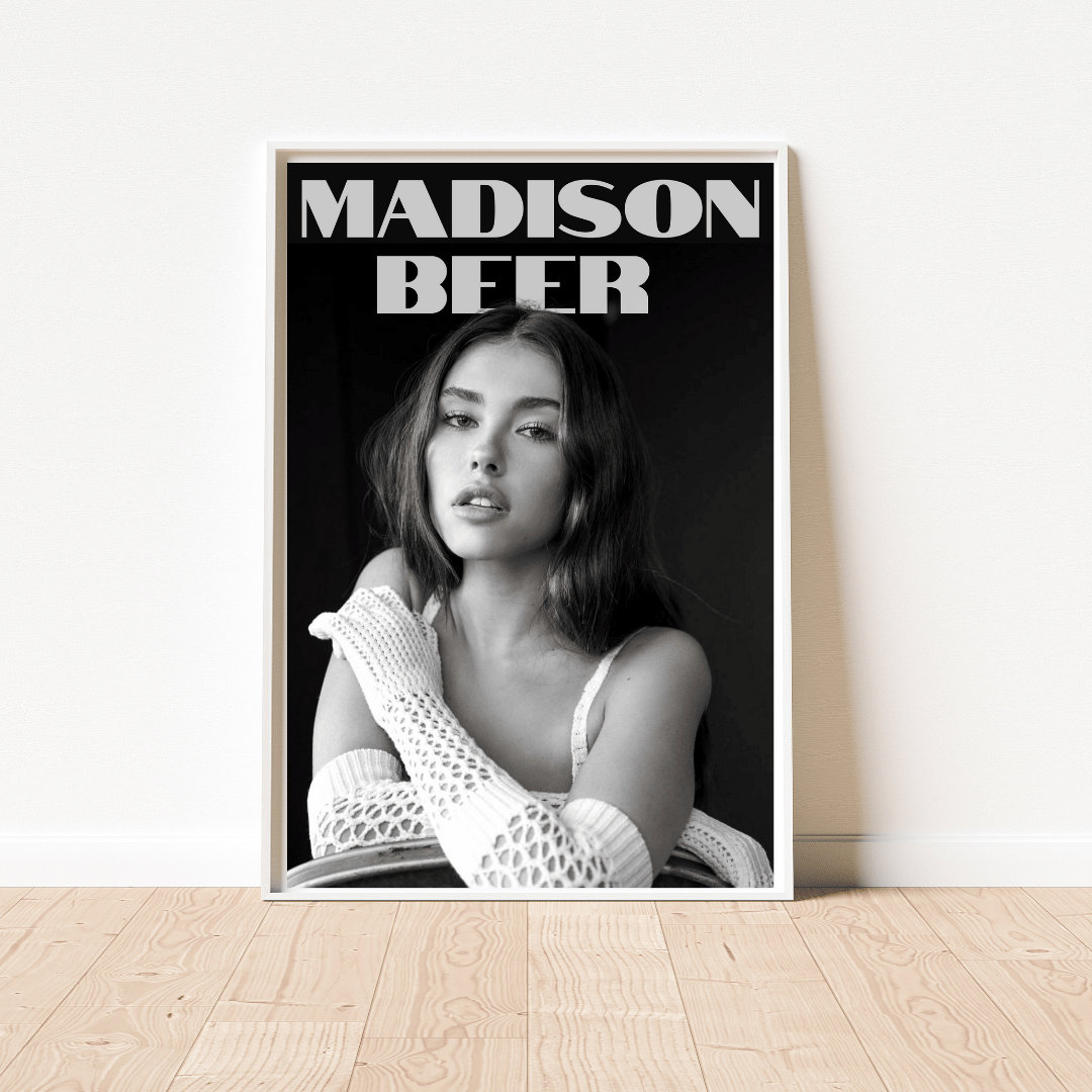 Madison Beer Poster, Music Wall Art, Pop Music, Minimal Wall Art ...