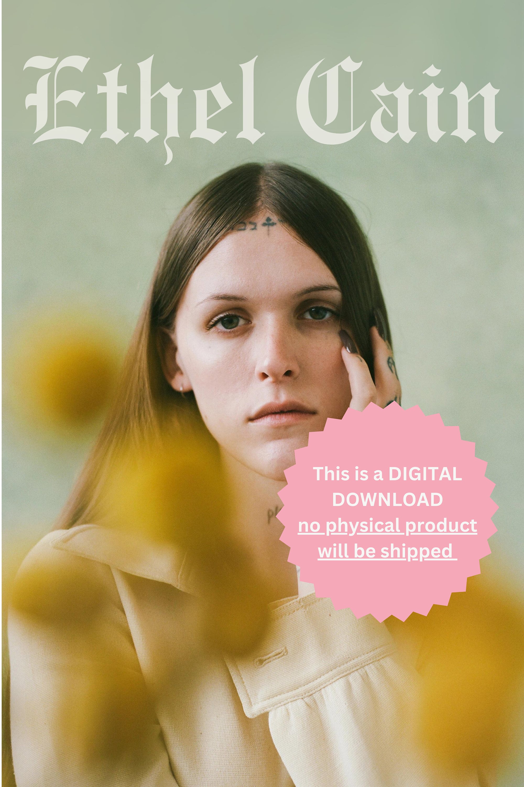 Ethel Cain Poster, Ethel Cain Print, Preachers Daughter Poster, Digital ...