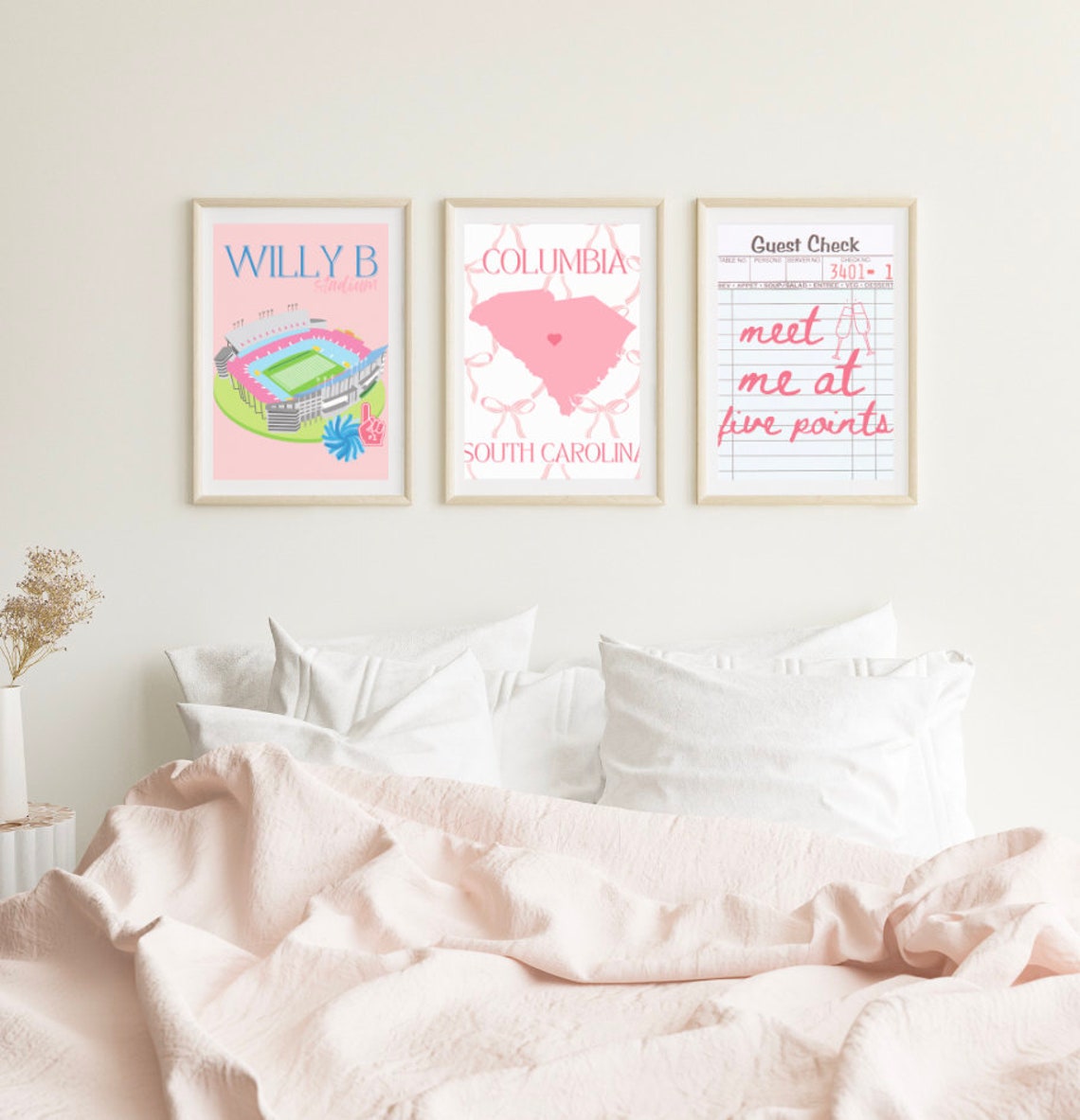 USC Art Prints, University of South Carolina - Etsy