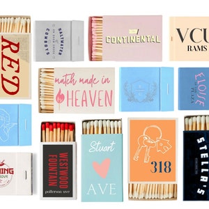 CUSTOM Matchbox Print - Etsy