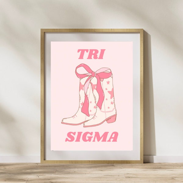 Tri Sigma - Etsy