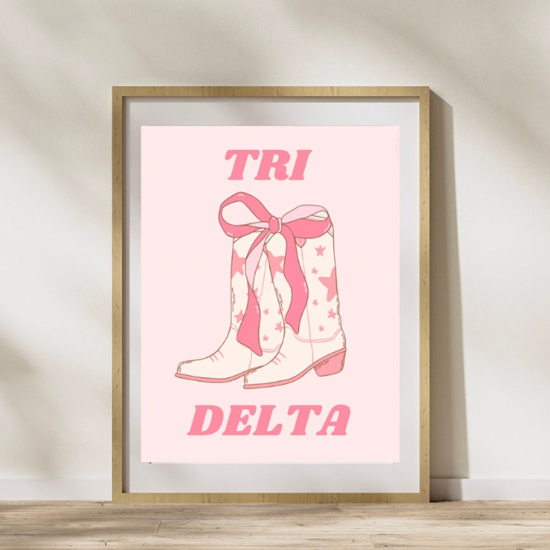 Tri Delta - Etsy
