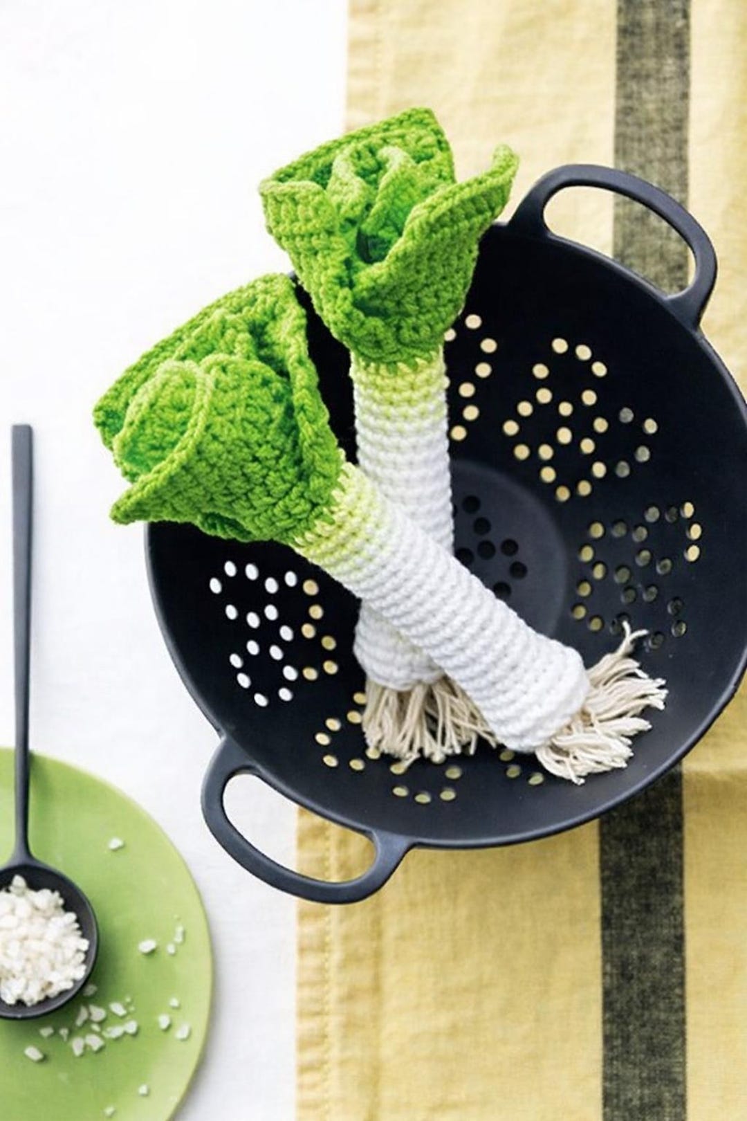 Amigurumi Leek Crochet Pattern. Crochet Vegetables Pattern. Crochet ...