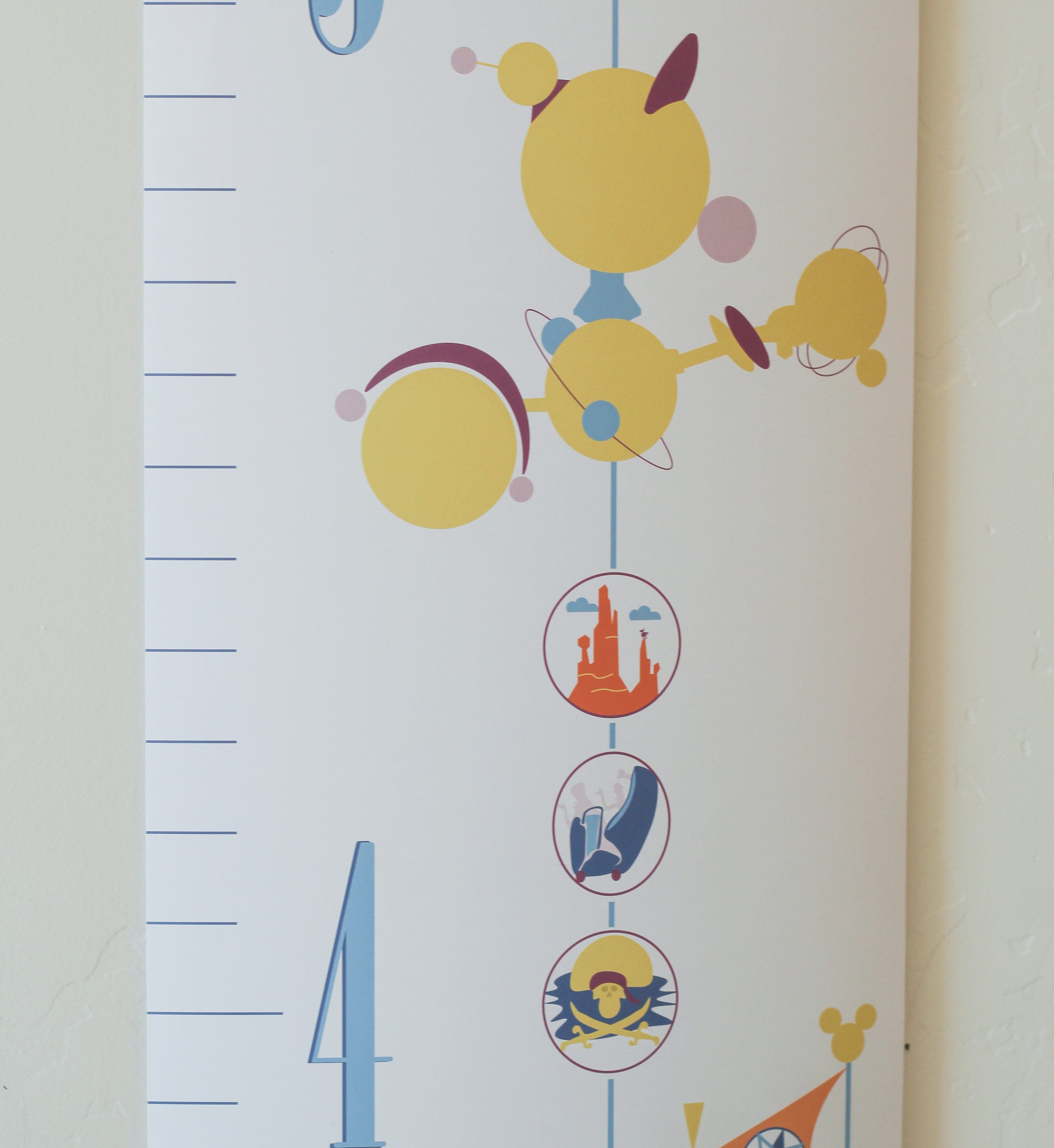 Disneyland Heights Chart - Etsy