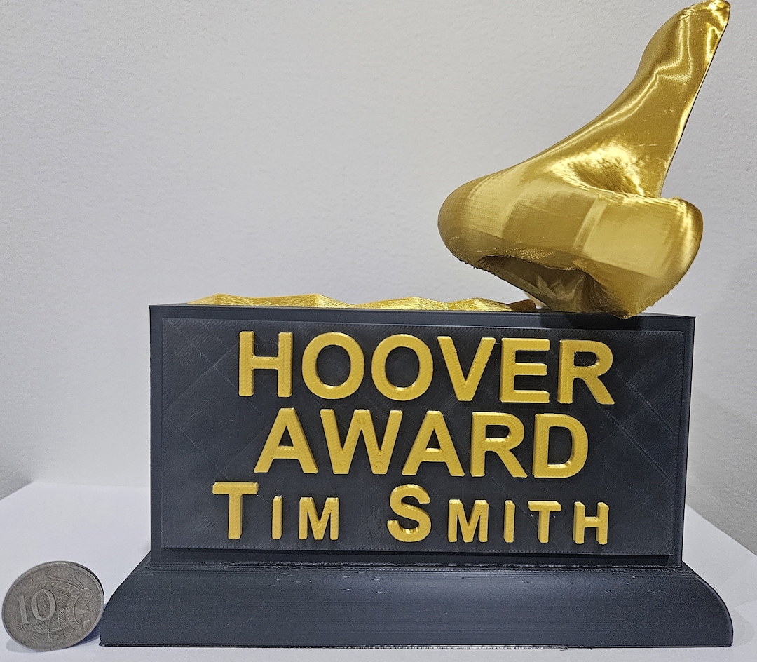 Hoover Award Custom Trophy - Etsy