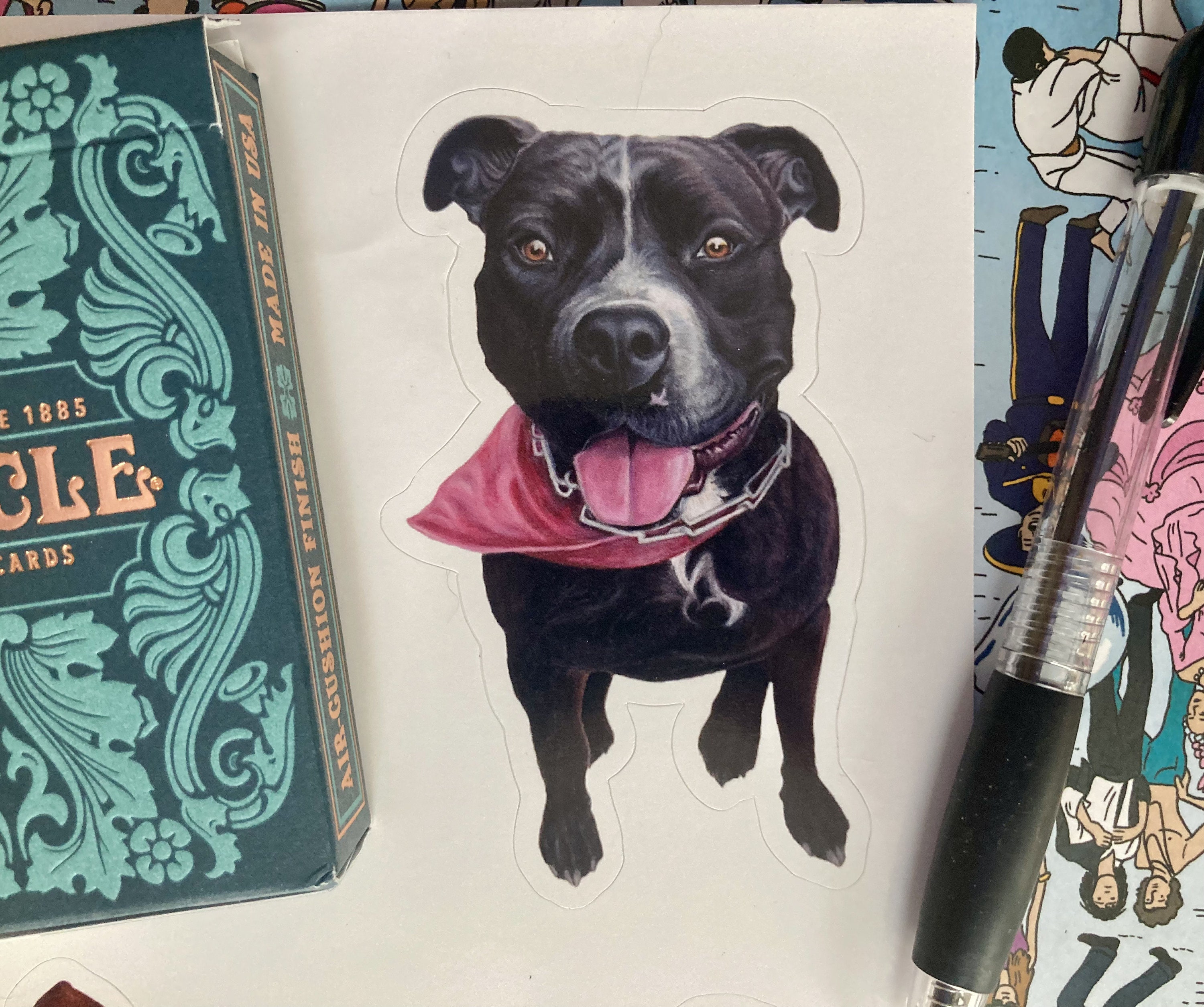 Stickers of Lumi (set of 4) - Drawn to Adopt Art Project - Etsy