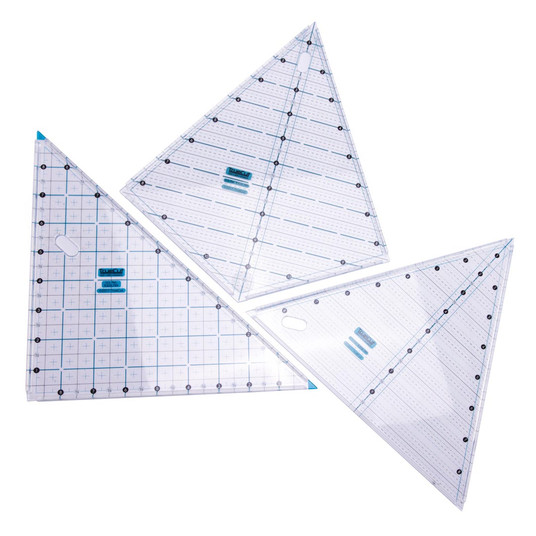 Truecut Triangle Ruler Bundle - Etsy