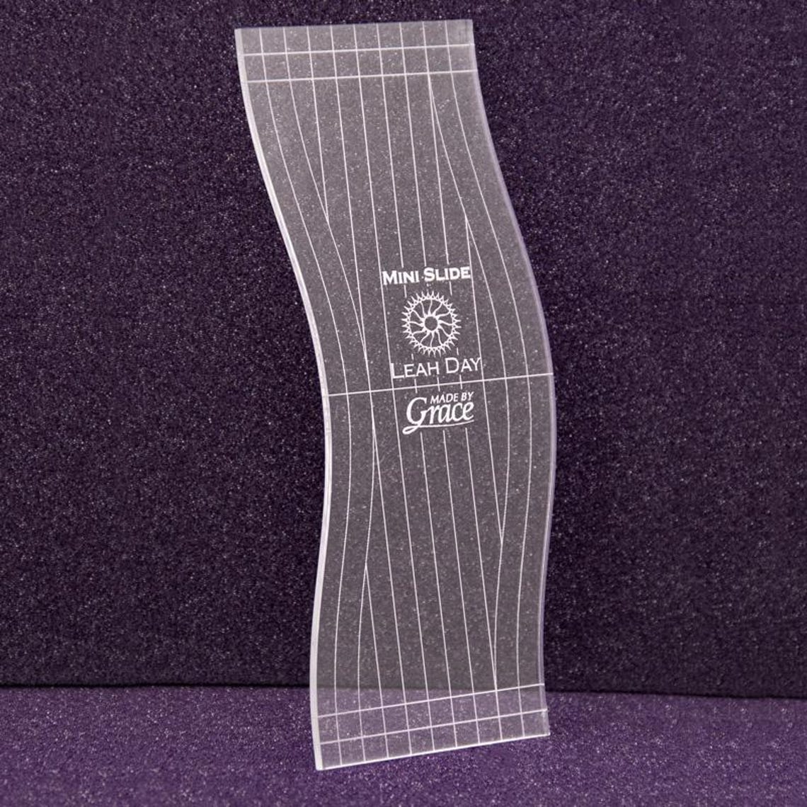 Leah Day 1/4" Thick Quilting Ruler Template- Free Motion Quilting ...