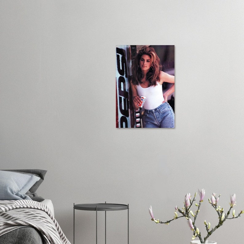 Vintage Cindy Crawford Headshot - Etsy