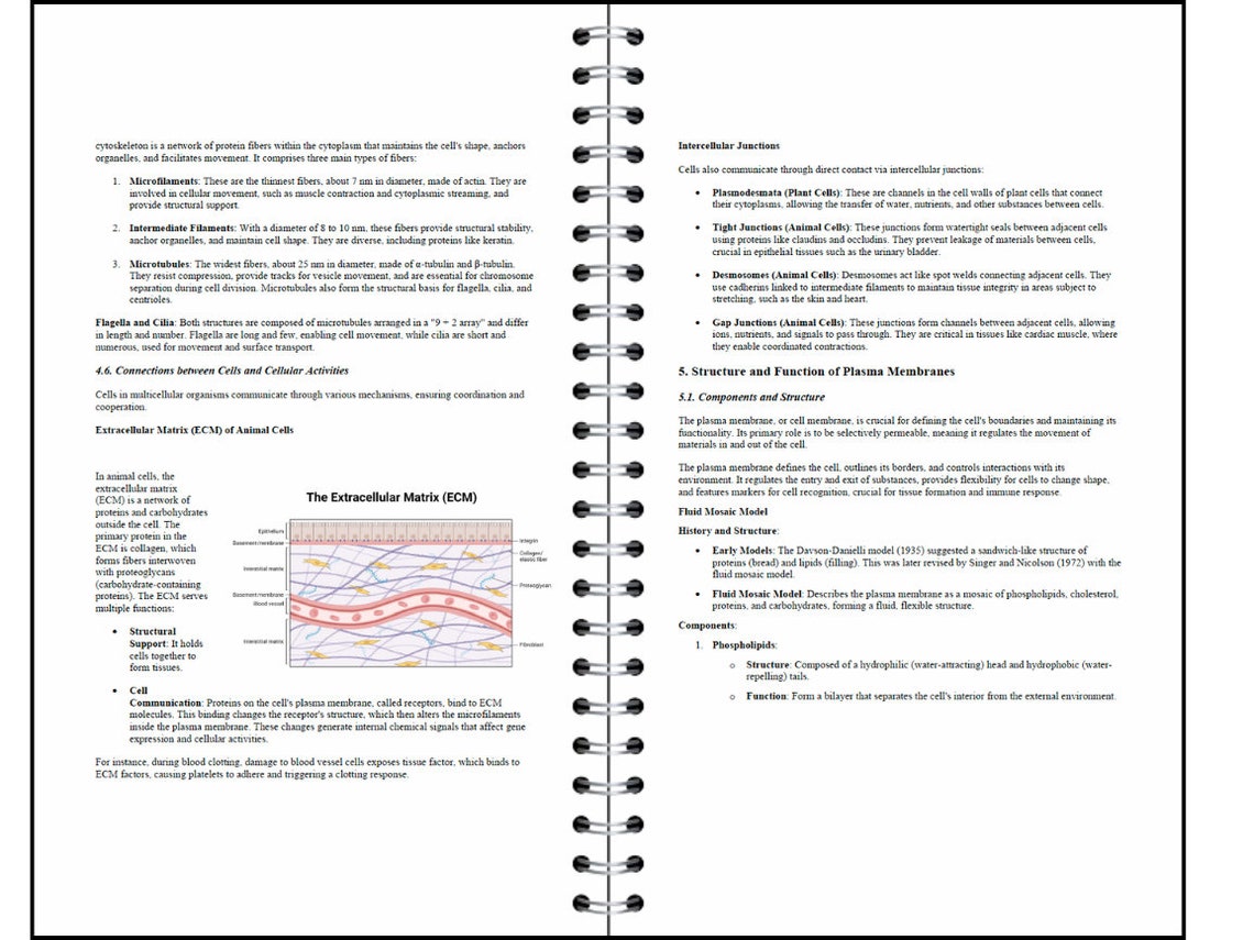 The Complete Biology 1-2 Summary Undergraduate Guides and Notes - Etsy