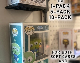 Funko Pop Floating Display Shelf, Adhesive Strips Included (fits ...