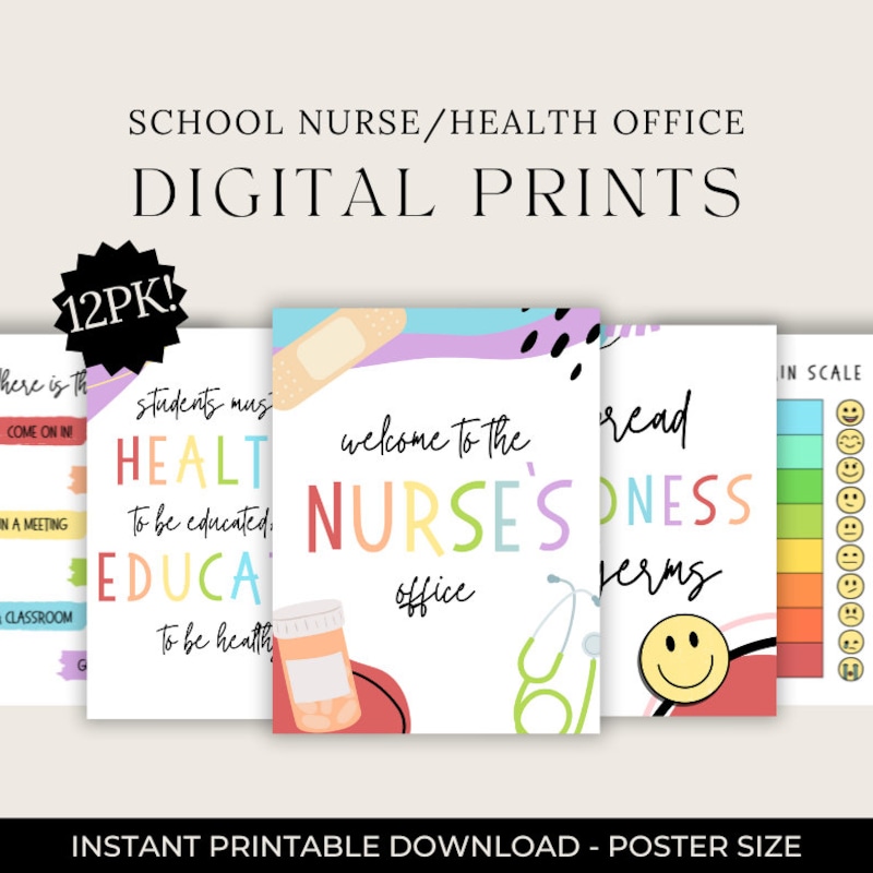 School Nurse Office - Etsy