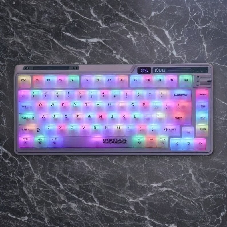 Transparent Kepcap Set, Set 122pcs, Cherry MX, Transparent Key Kaps ...