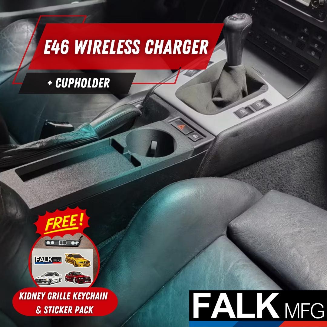 BMW E46 Wireless Charger 3 SERIES & M3 - Etsy