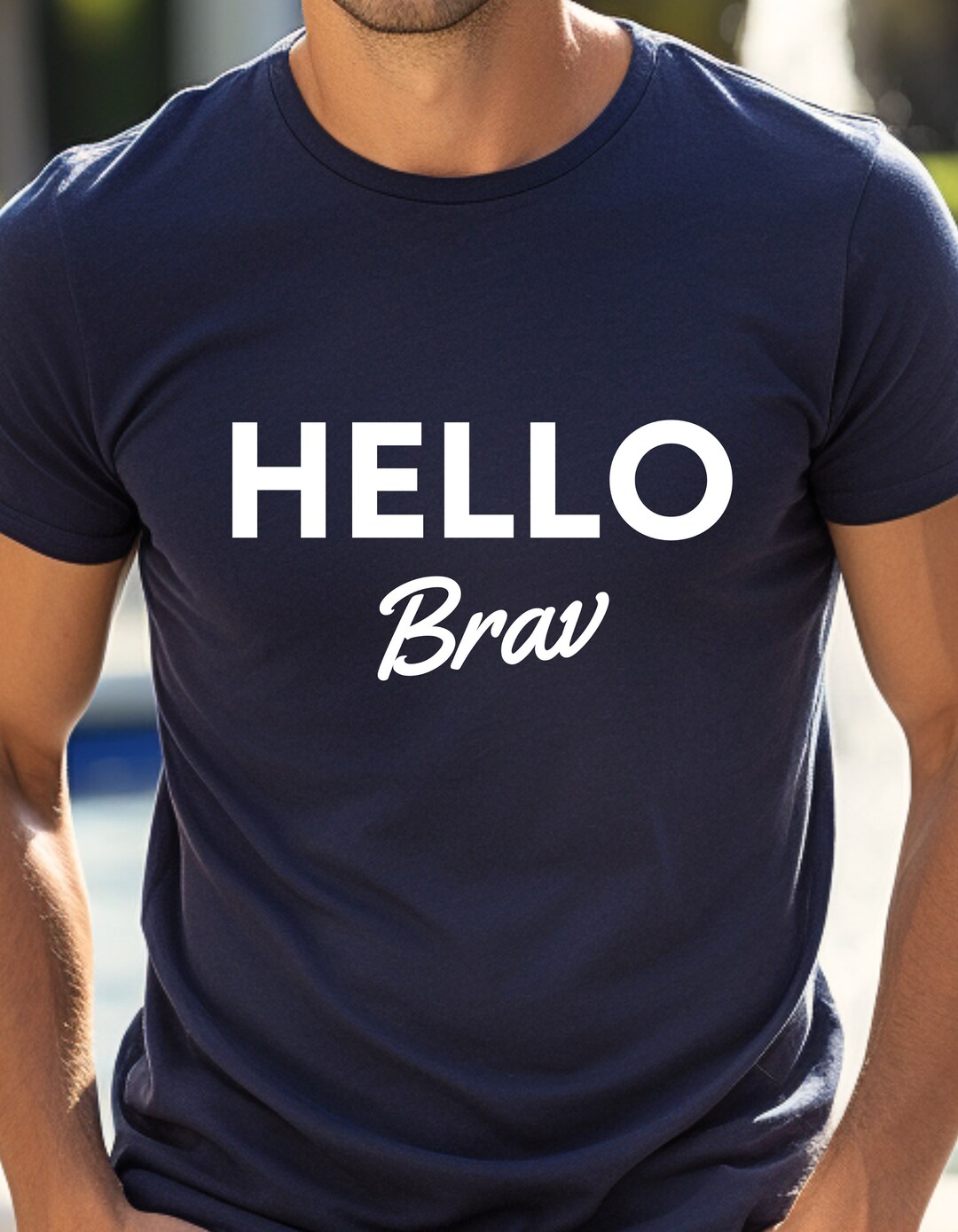 Hello Brav Unisex Softstyle T-shirt Hello Brav, Brav, Hello Tshirt ...