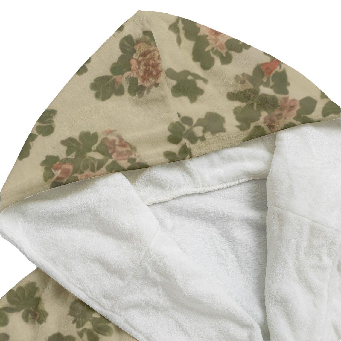 Irish Setter Cottagecore Dog Plush Robe, Hooded Bathrobe, Unisex Robe ...