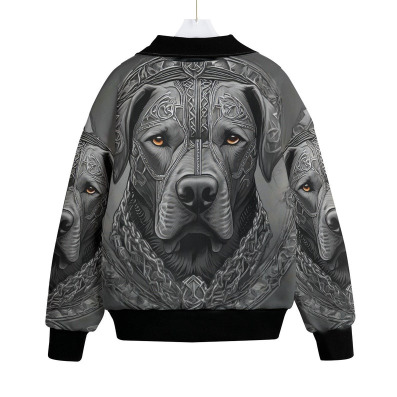 Heavy Metal Dog Bomber Jacket , Nordic Custom Dog Coat, Rottweiler ...