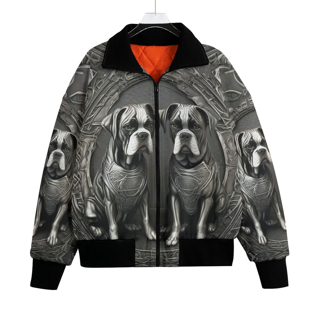 Celtic Nordic Dog Bomber Jacket Custom Dog Breed, Coat,boxer, Viking ...