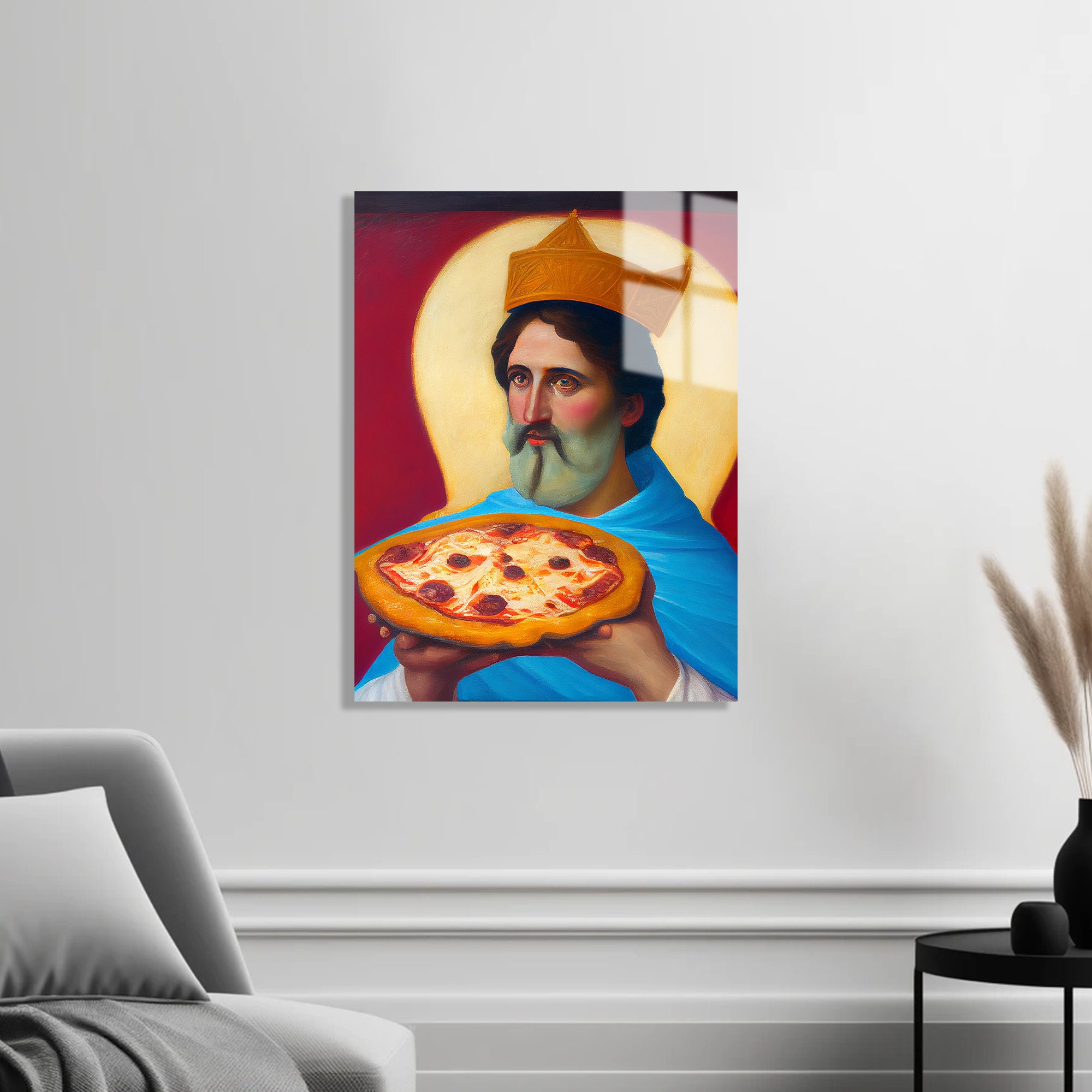 Pizza Lover Wall Art, Pizza Wall Art, Pizza Metal Poster, Pizza Lover ...