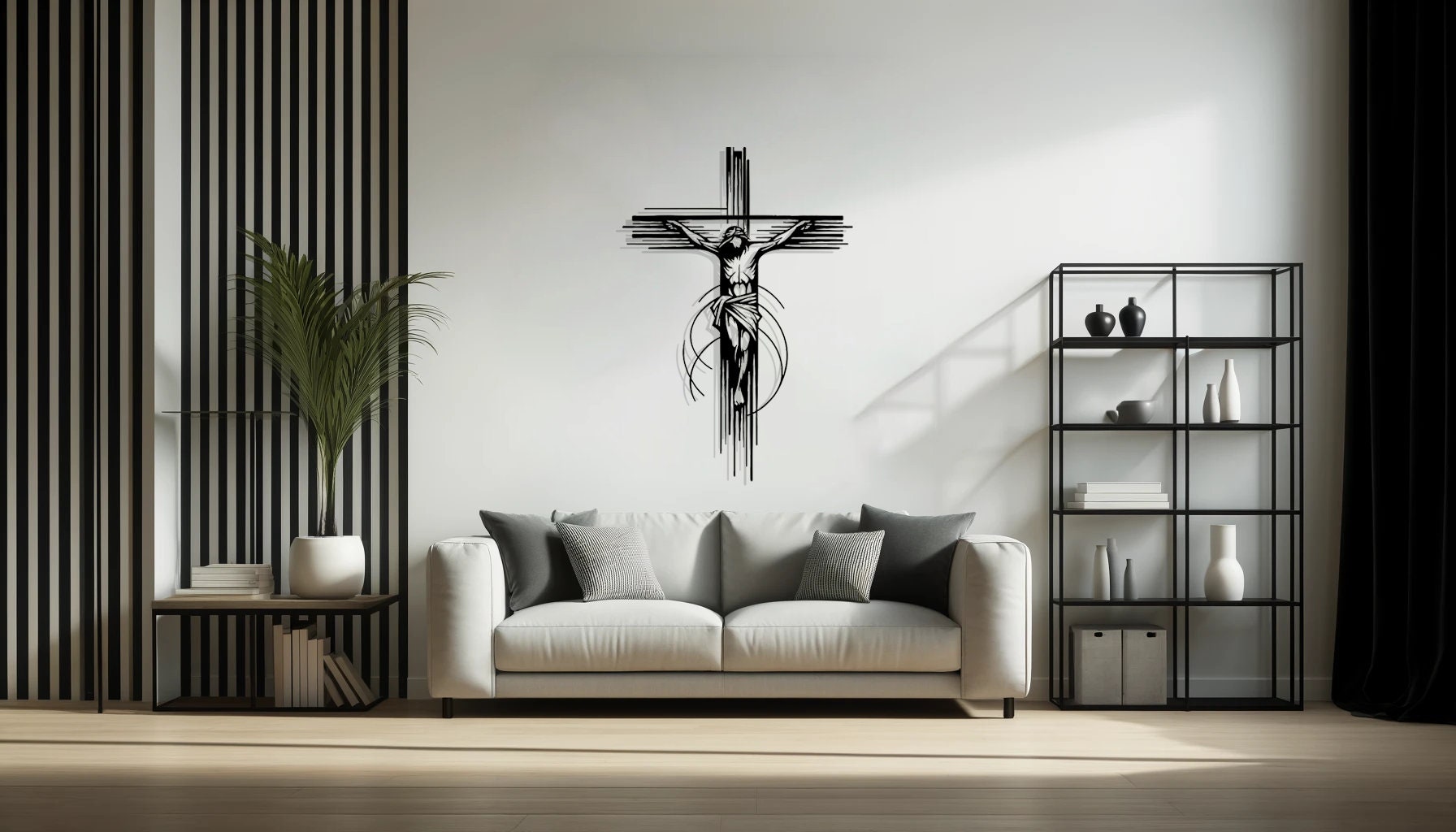 Jesus Metal Wall Art, Christian Gift, Jesus Line Art, Christian Decor ...