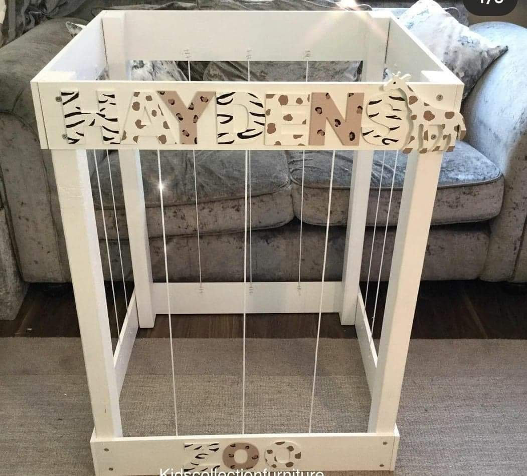 Teddy Storage Teddy Zoo Storage Wooden Personalised Storage - Etsy