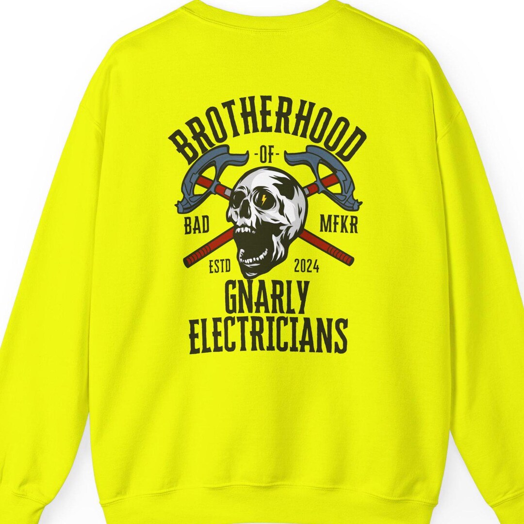 Brotherhood of Gnarly Electricians Only, Gnarly Electrician Sweater ...