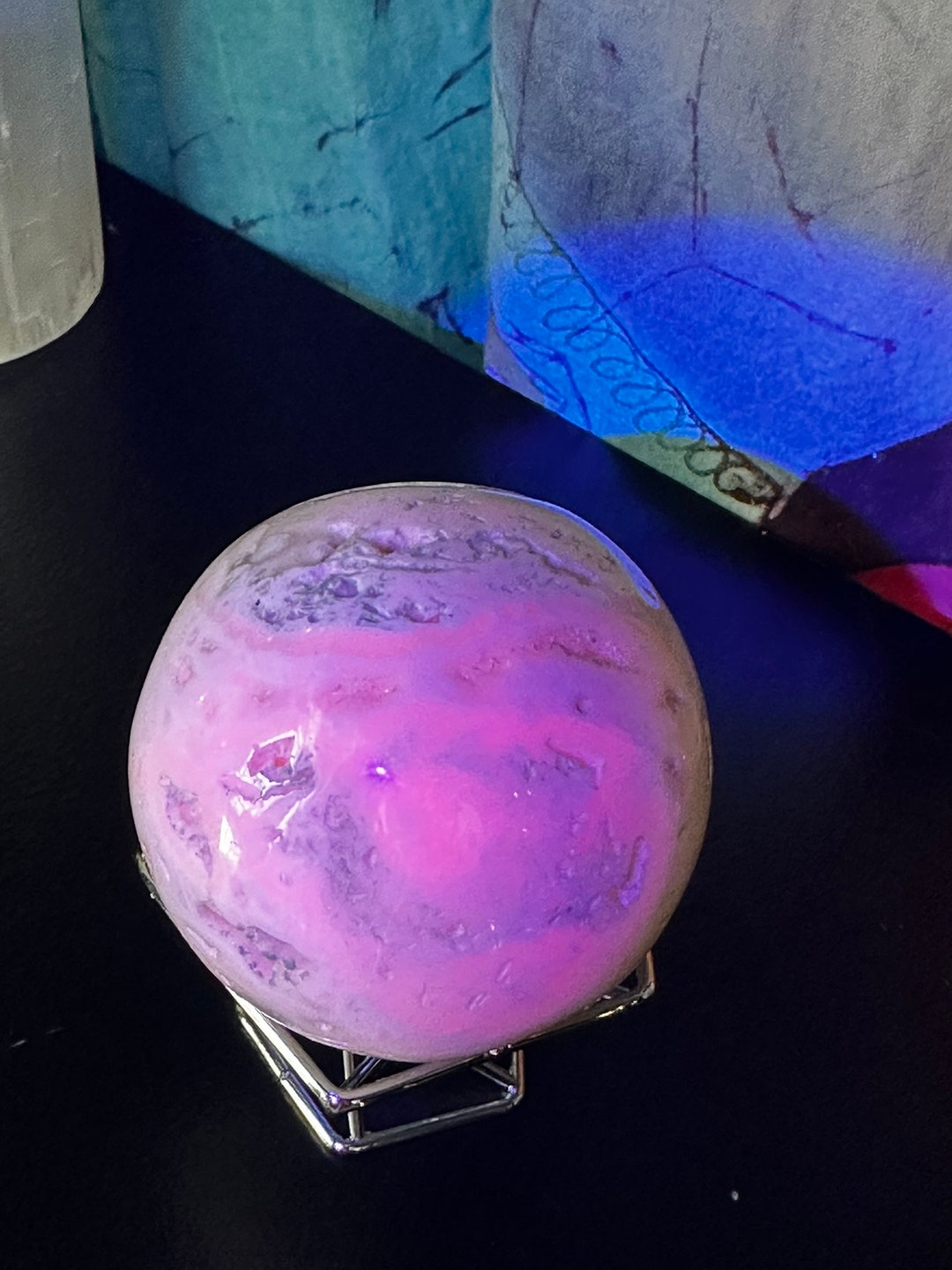 UV REACTIVE Mangano Calcite 250g - Etsy