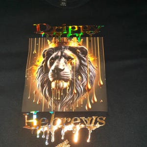 Drippy Hebrews T-shirt, Hebrew Israelite, Judah, Hebrew Drip, Dope Tee ...
